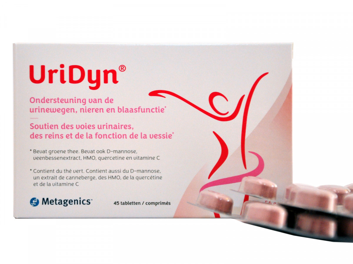 Metagenics - UriDyn - Homeotheek